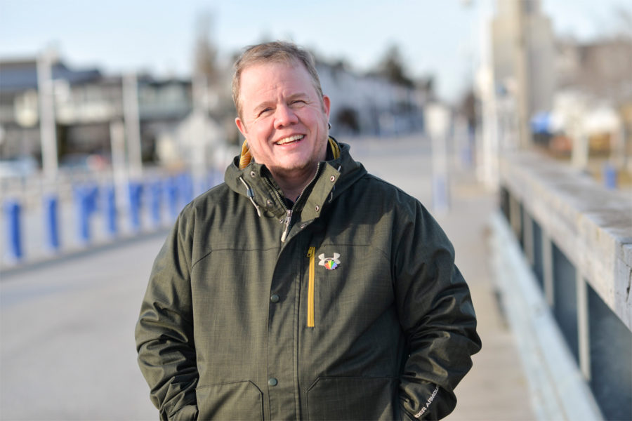 Jake Farr, trans advocate and counsellor - United Way Greater Toronto