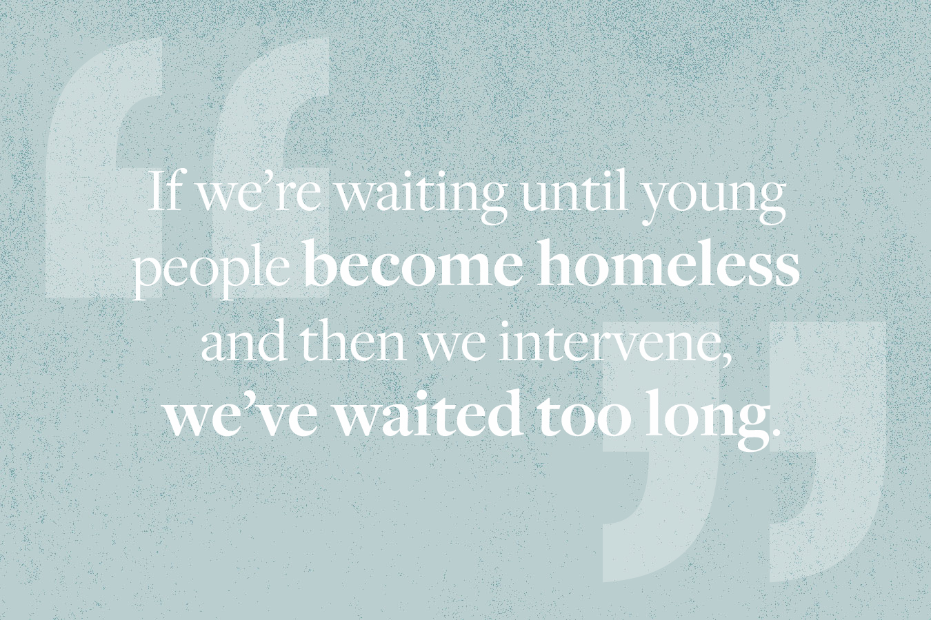 What people just don't get about youth homelessness - United Way ...